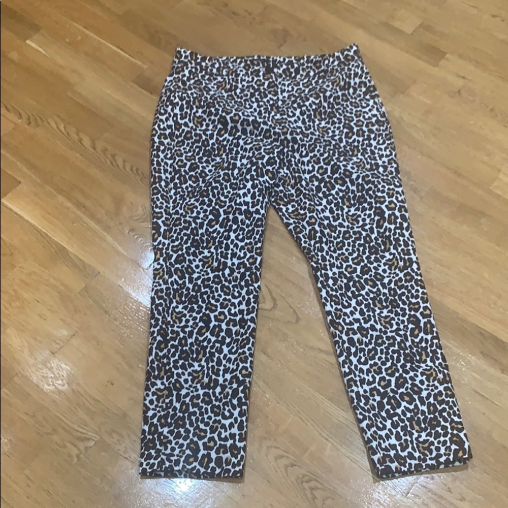 Super Fun And Elegant J.Crew Leopard Print Slacks. - Gem